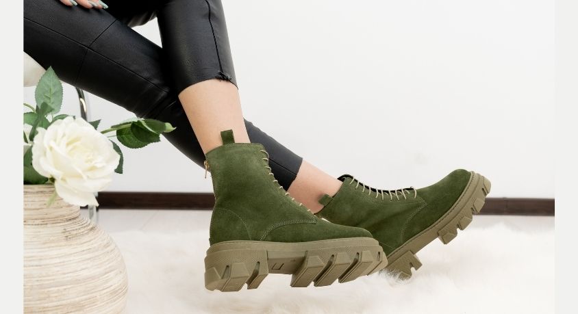 Incaltaminte dama piele naturala,bocanci dama,ghete dama piele - Ted Shoes