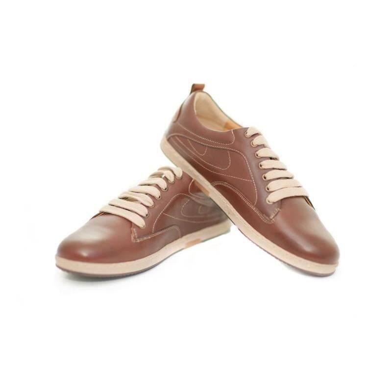 Pantofi Barbati Sport, 190 Maro Inchis, Din Piele Naturala | Pret Mic ...