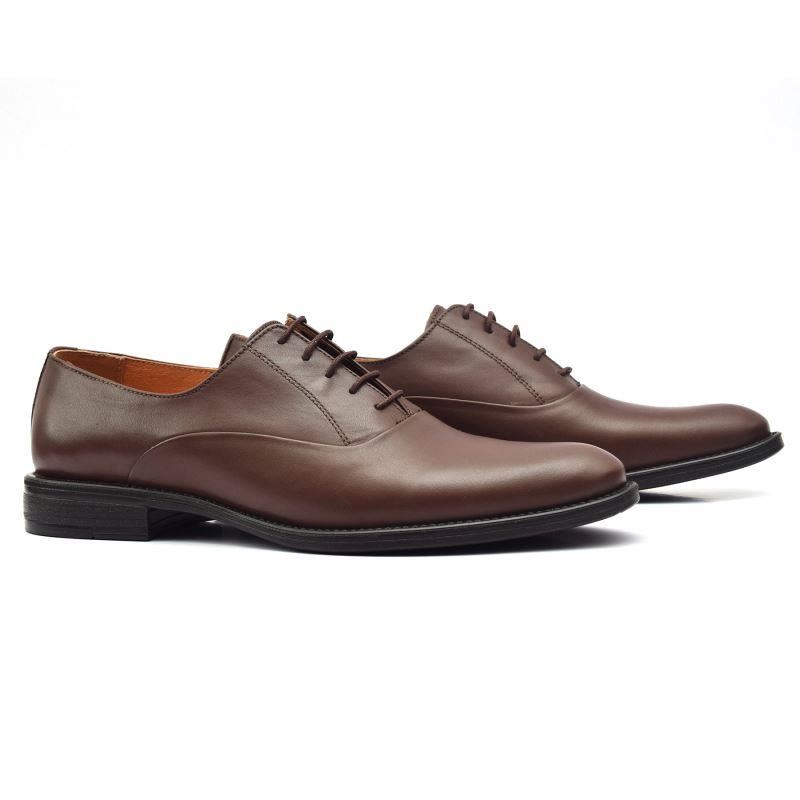 Pantofi Casual Barbati, 368 Maro Inchis, Din Piele Naturala | Pret Mic ...