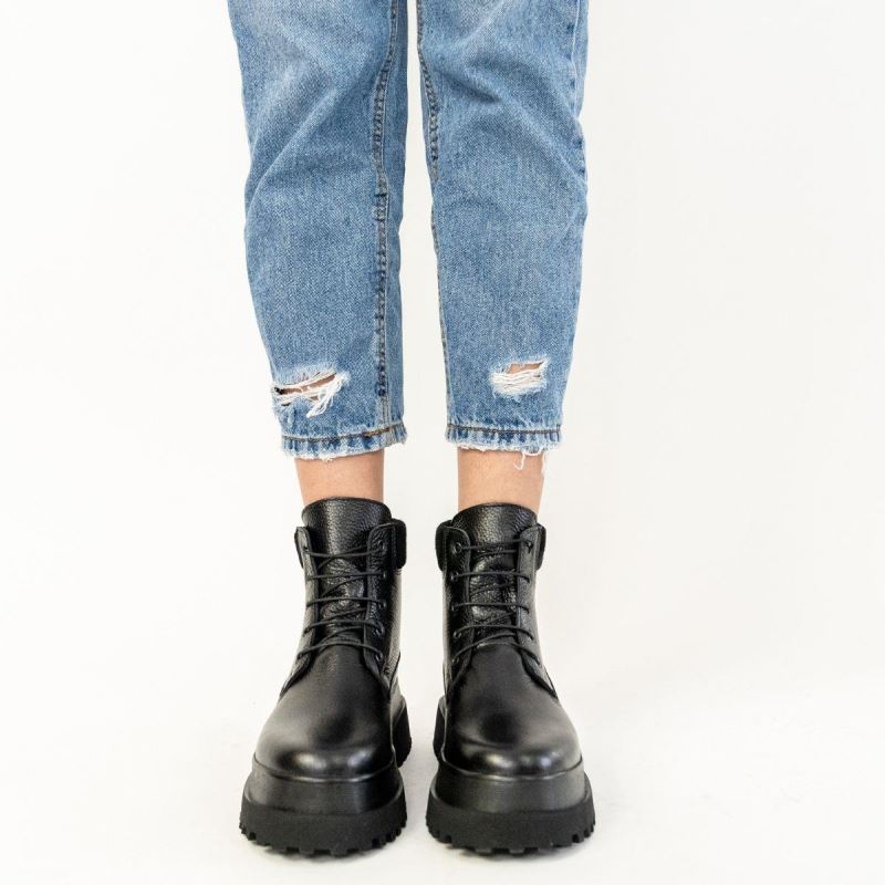 bocanci cu platforma dama 36 - Ted Shoes