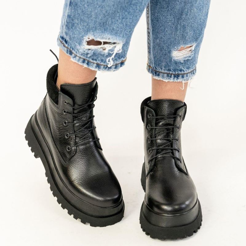 bocanci cu platforma dama 36 - Ted Shoes