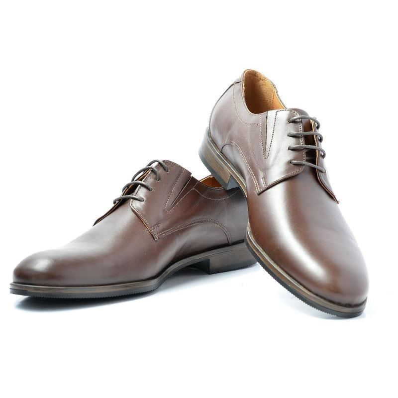 Pantofi Casual DN5 Maro Inchis din Piele Naturală | Reduceri | Pret Mic ...