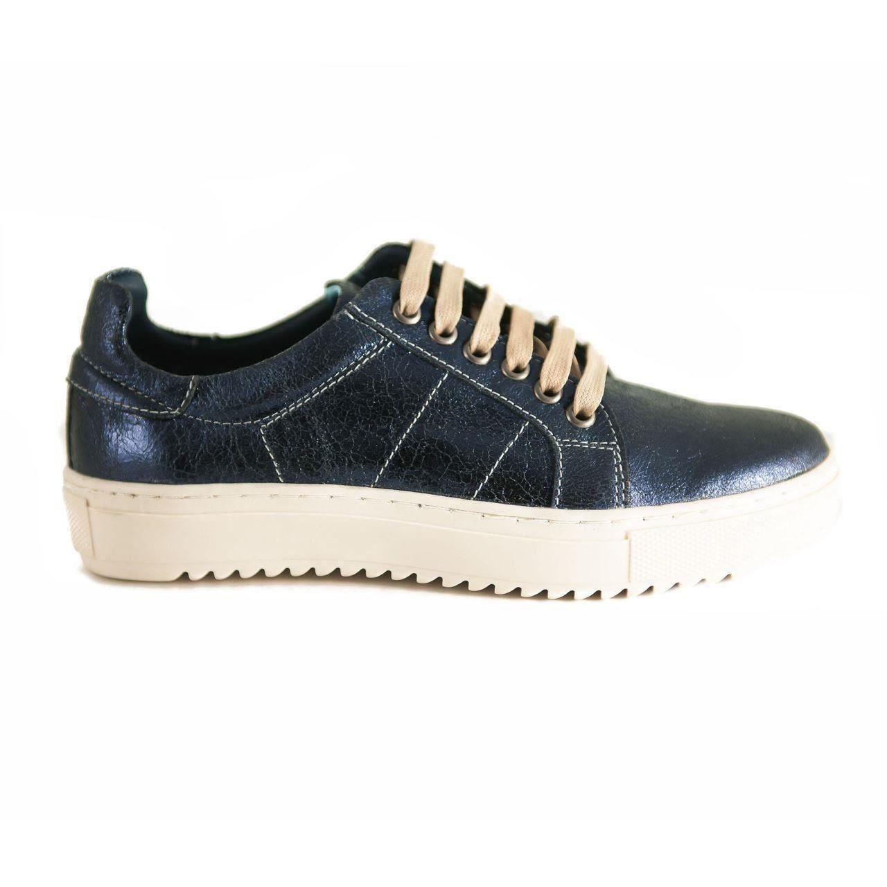 Pantofi Dama Sport, 273 Denim Sidef, Din Piele Naturala | Pret Mic 34 ...