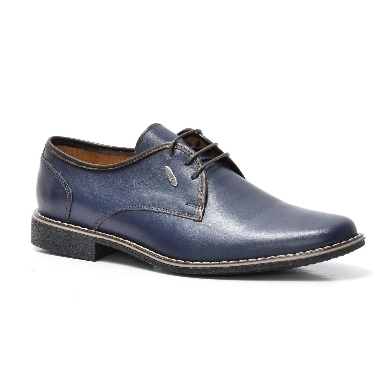 Pantofi Barbati Casual, 2155 Denim, Din Piele Naturala | Pret Mic 44 ...