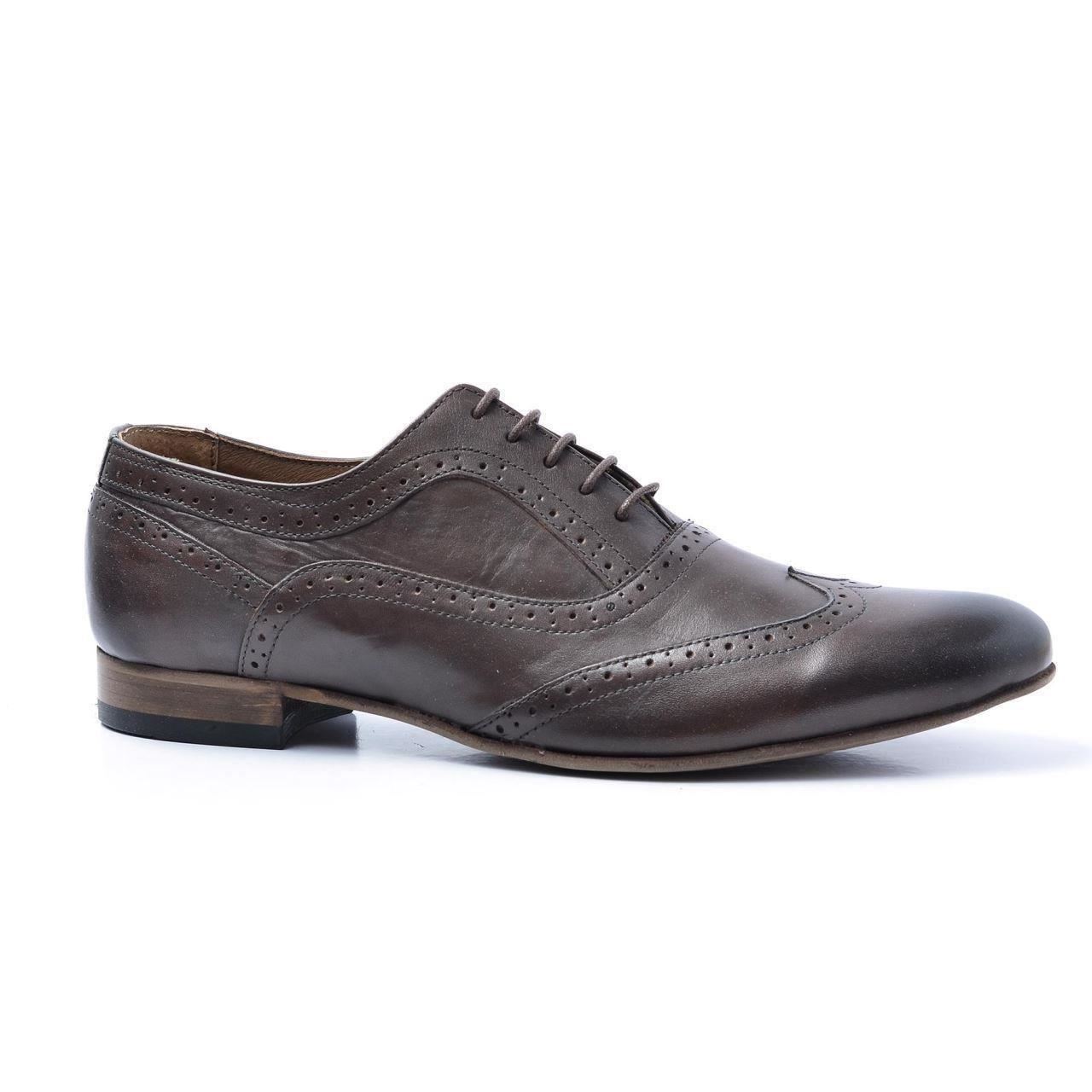 Pantofi Eleganti 769 Maro Inchis, din Piele Naturală| Reduceri | Pret ...